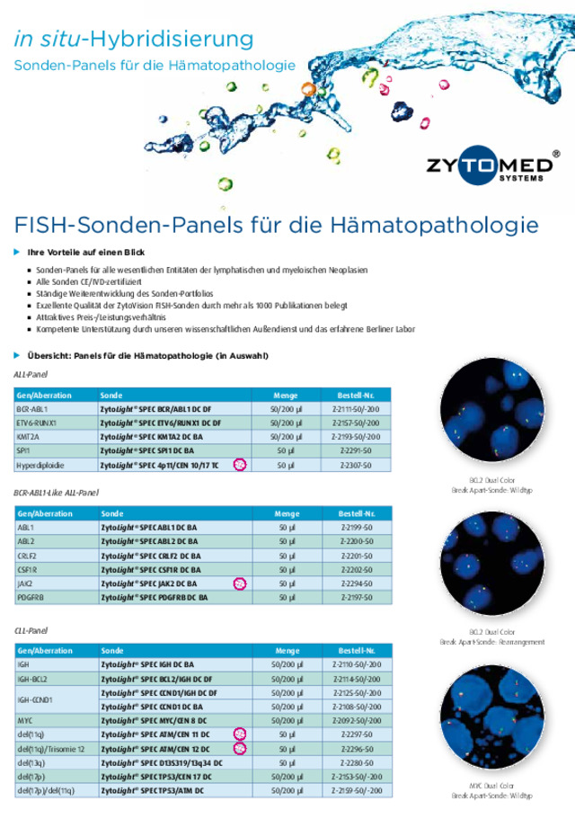 In-situ-Hybridisierung | Zytomed Systems